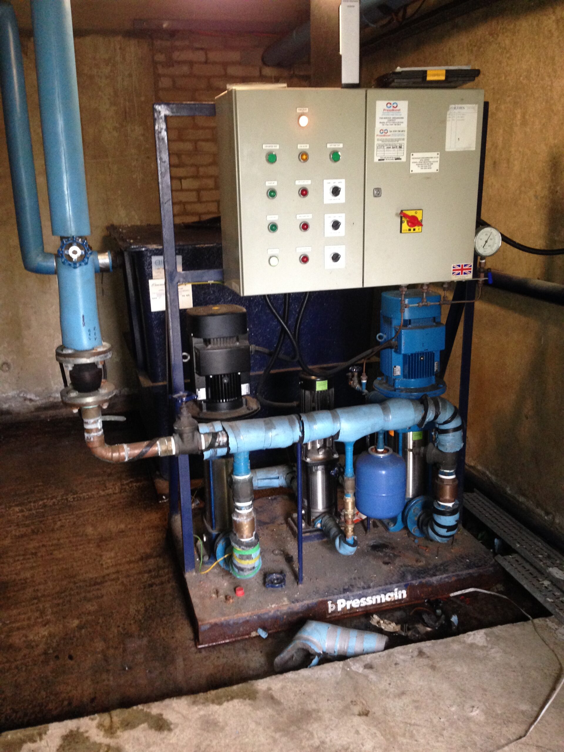 Booster Unit and Tank Install - PressBoost Ltd