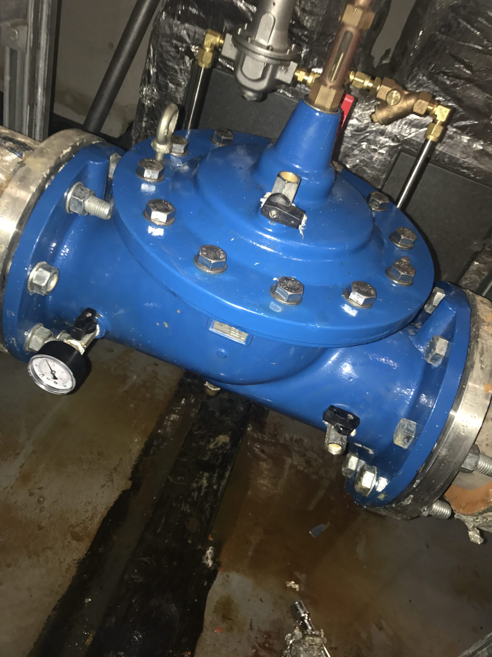 Replacement and repair of 6" Pressure Regulating Valve - PressBoost Ltd ...