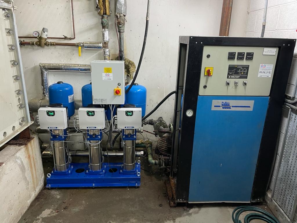 Lowara SMB Variable Speed Booster Set Installation - Leeds - PressBoost ...